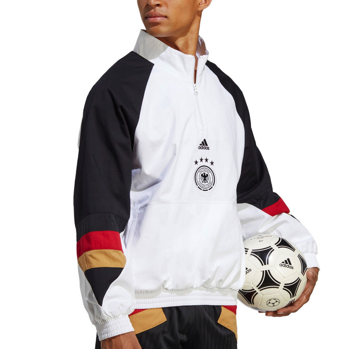 Germany Icon fans presentation Soccer tracksuit 2022/23 - Adidas ...