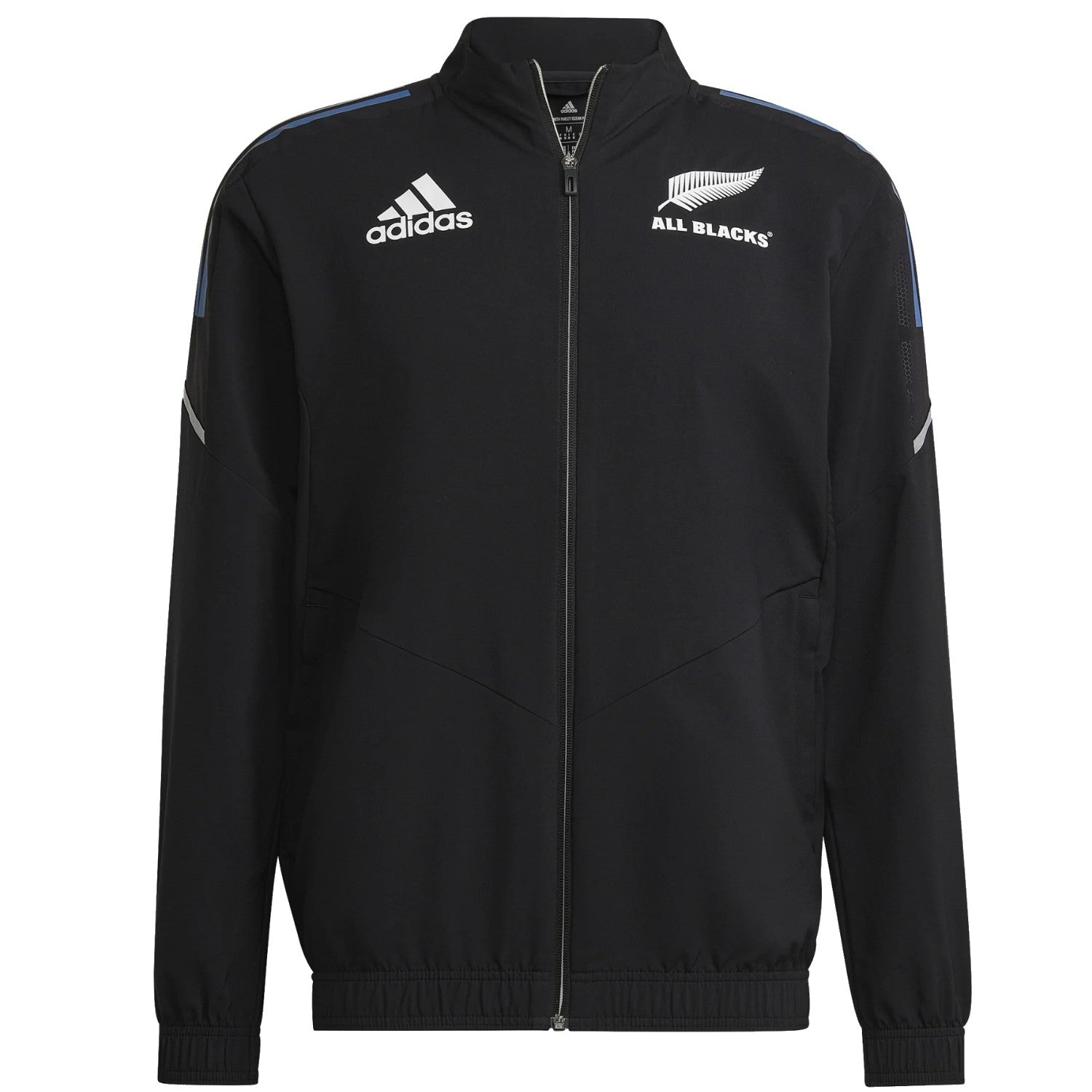 All Blacks black training presentation tracksuit 2022/23 - Adidas ...