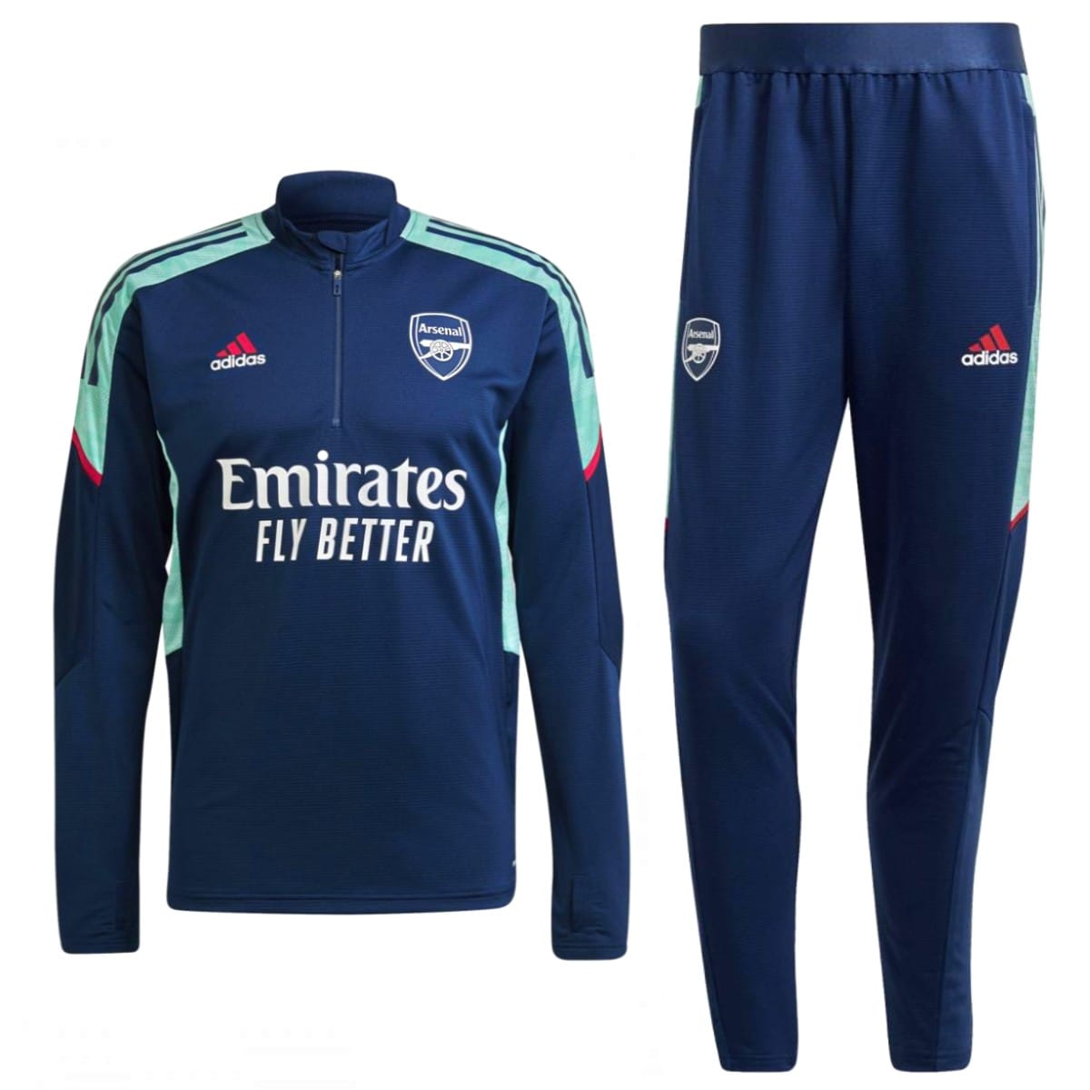 Arsenal EU training technical soccer tracksuit 2021/22 - Adidas ...