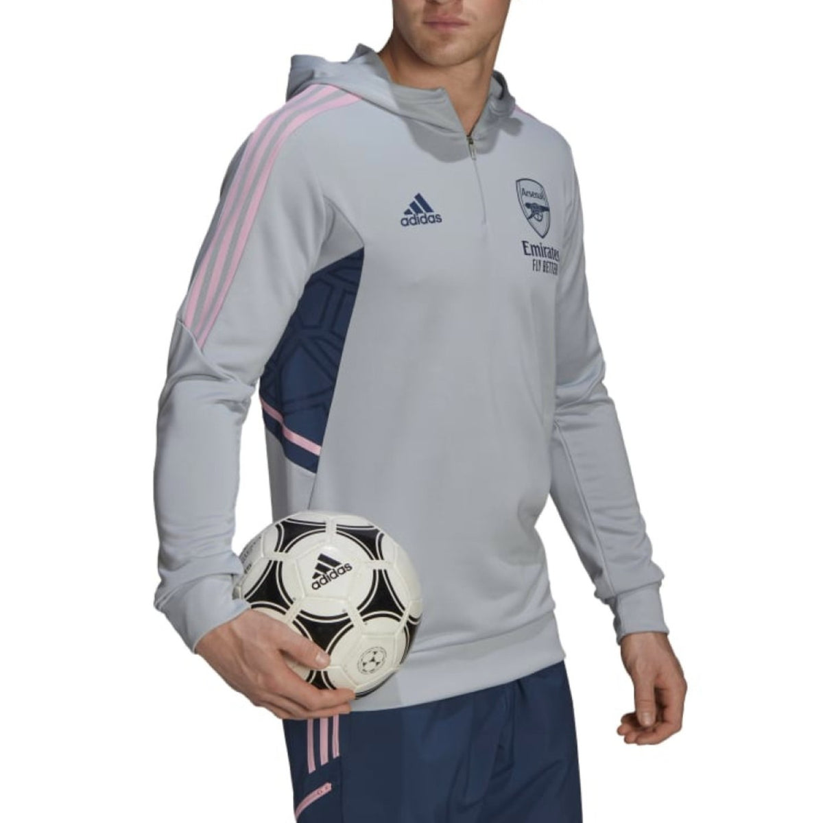 Arsenal FC hooded training technical soccer tracksuit 2022/23 - Adidas ...