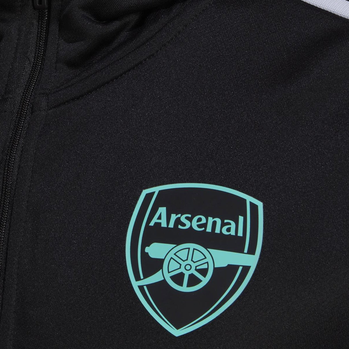 Arsenal FC black hooded training technical tracksuit 2022 - Adidas ...