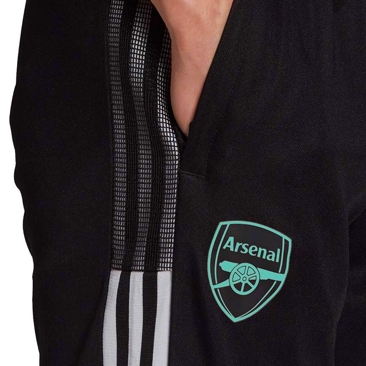 Arsenal FC black hooded training technical tracksuit 2022 - Adidas ...