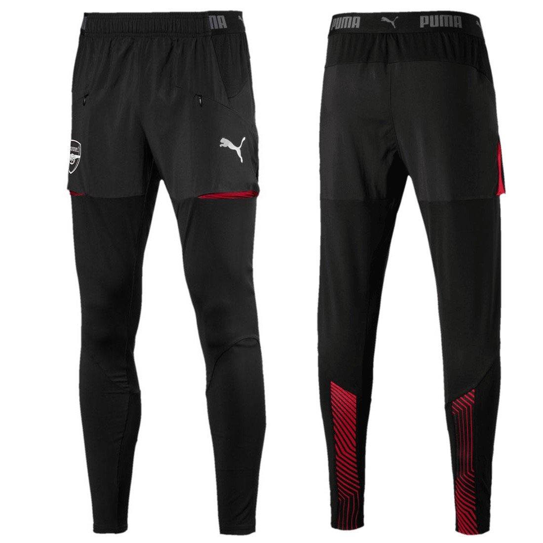 Arsenal soccer Pro black presentation tracksuit 2019 - Puma ...