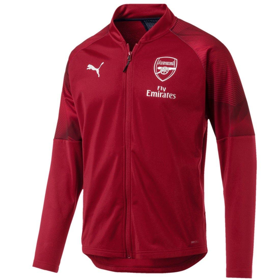 Arsenal soccer red/navy Pro presentation tracksuit 2019 - Puma ...
