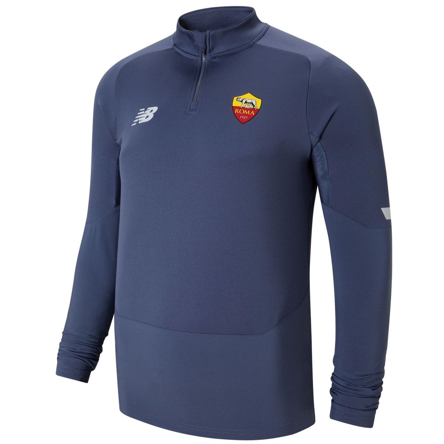 AS Roma training technical Soccer tracksuit 2021/22 grey - New Balance ...