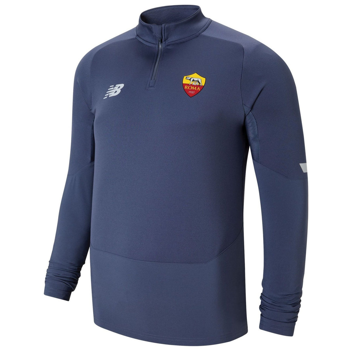 AS Roma training technical Soccer tracksuit 2021/22 grey - New Balance ...