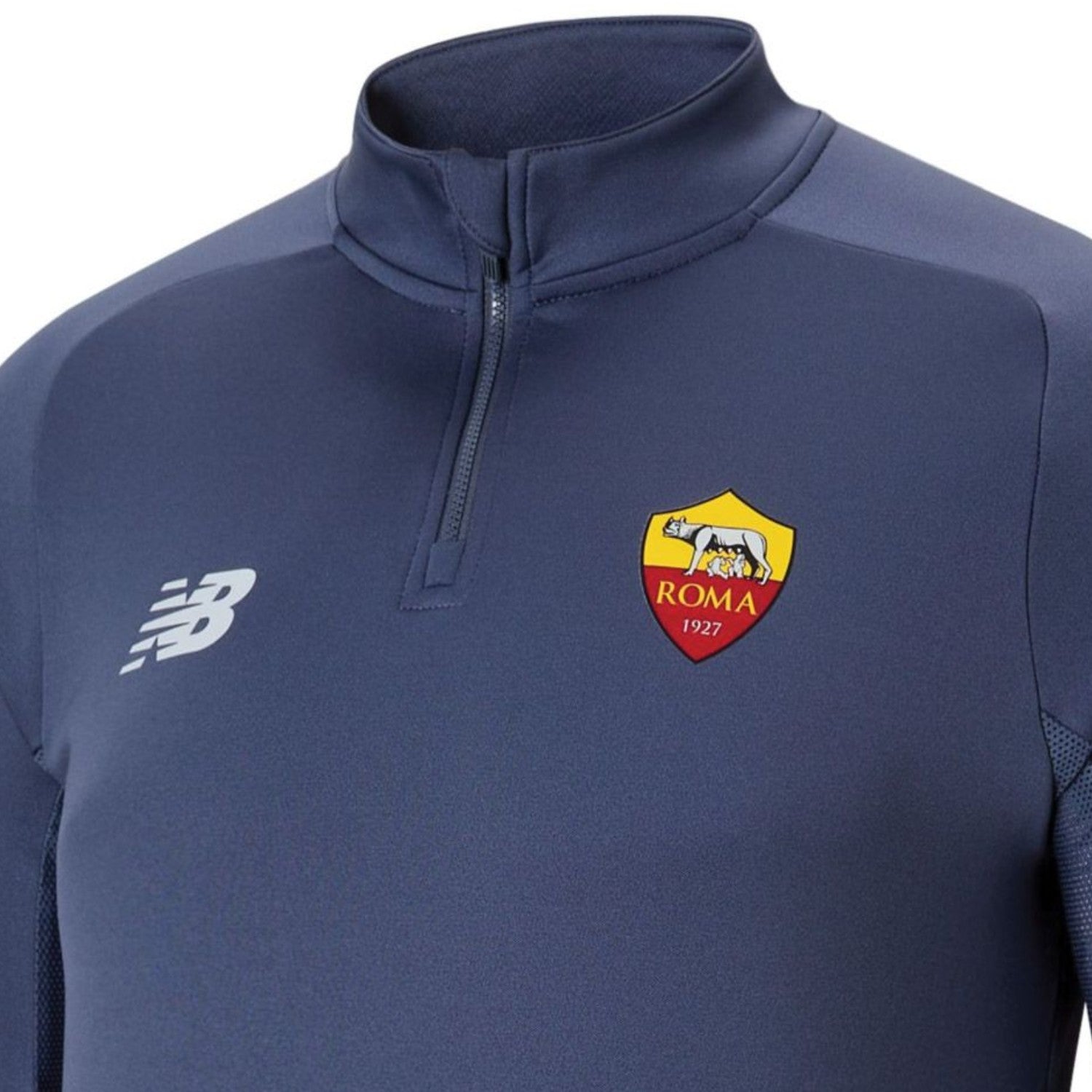 AS Roma training technical Soccer tracksuit 2021/22 grey - New Balance ...