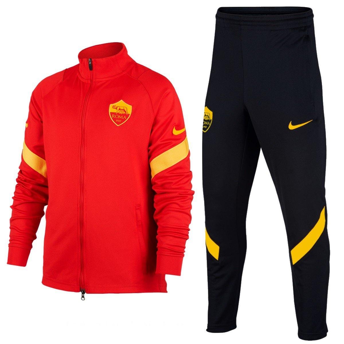 Kids - AS Roma training presentation Soccer tracksuit 2020/21 - Nike ...