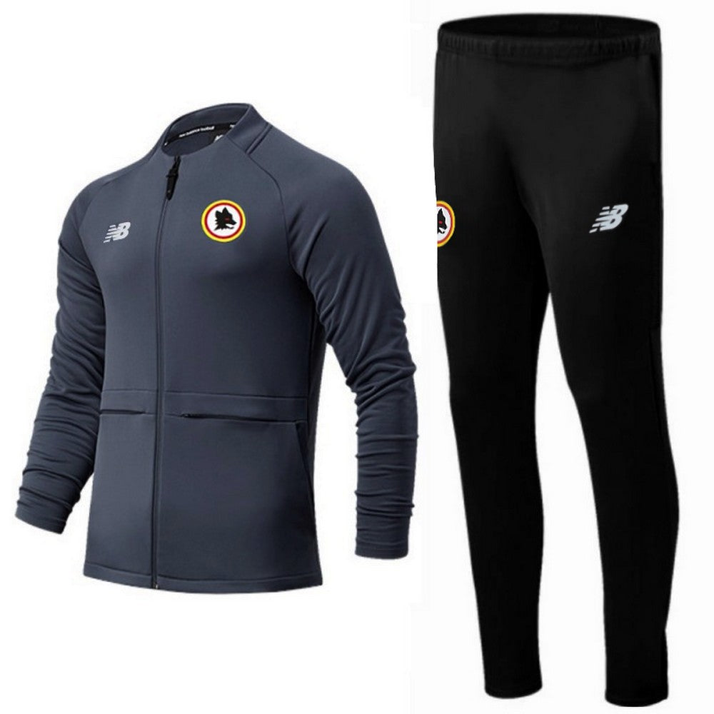 AS Roma training presentation soccer tracksuit 2021/22 - New Balance ...