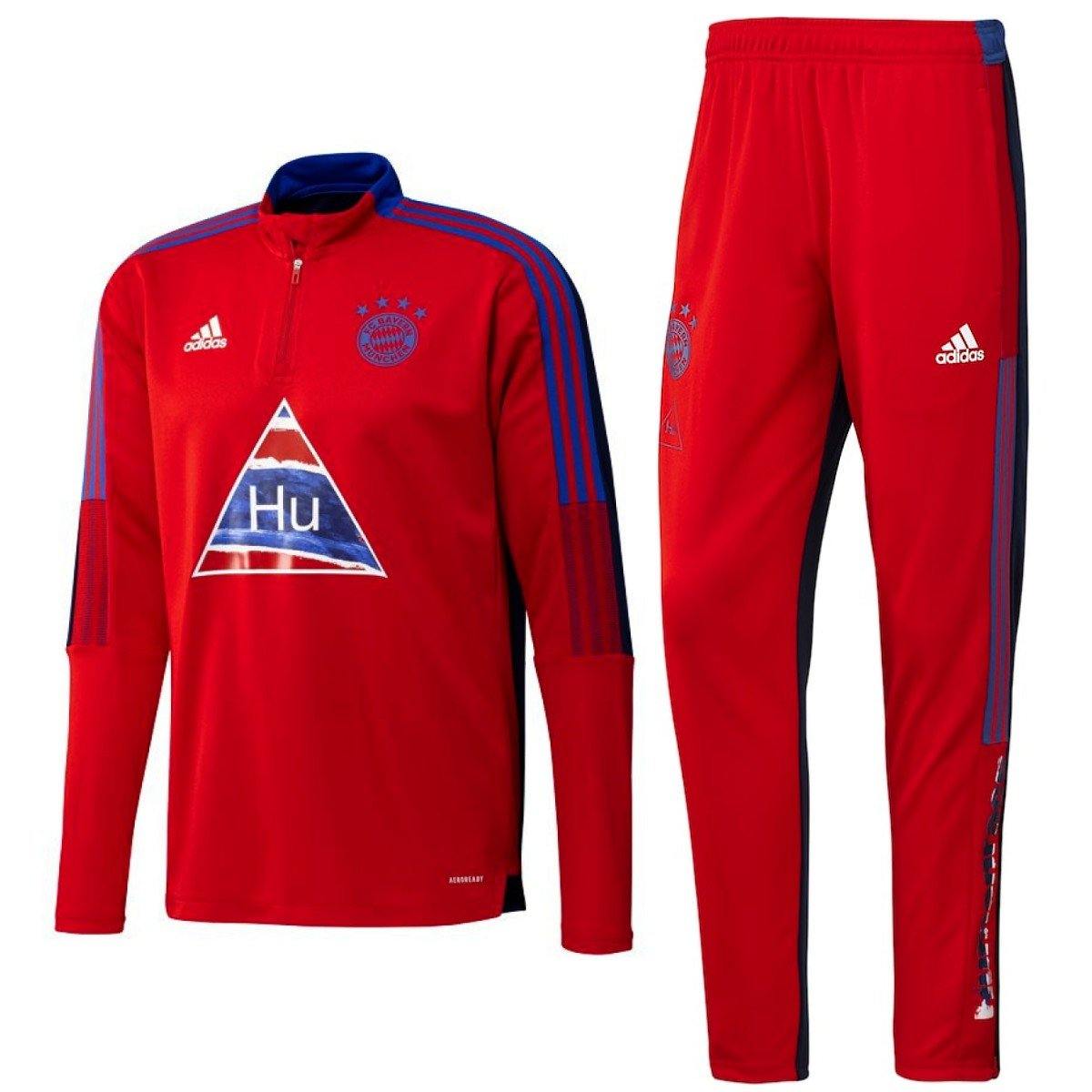 Bayern Munich HR training technical soccer tracksuit 2021 - Adidas ...