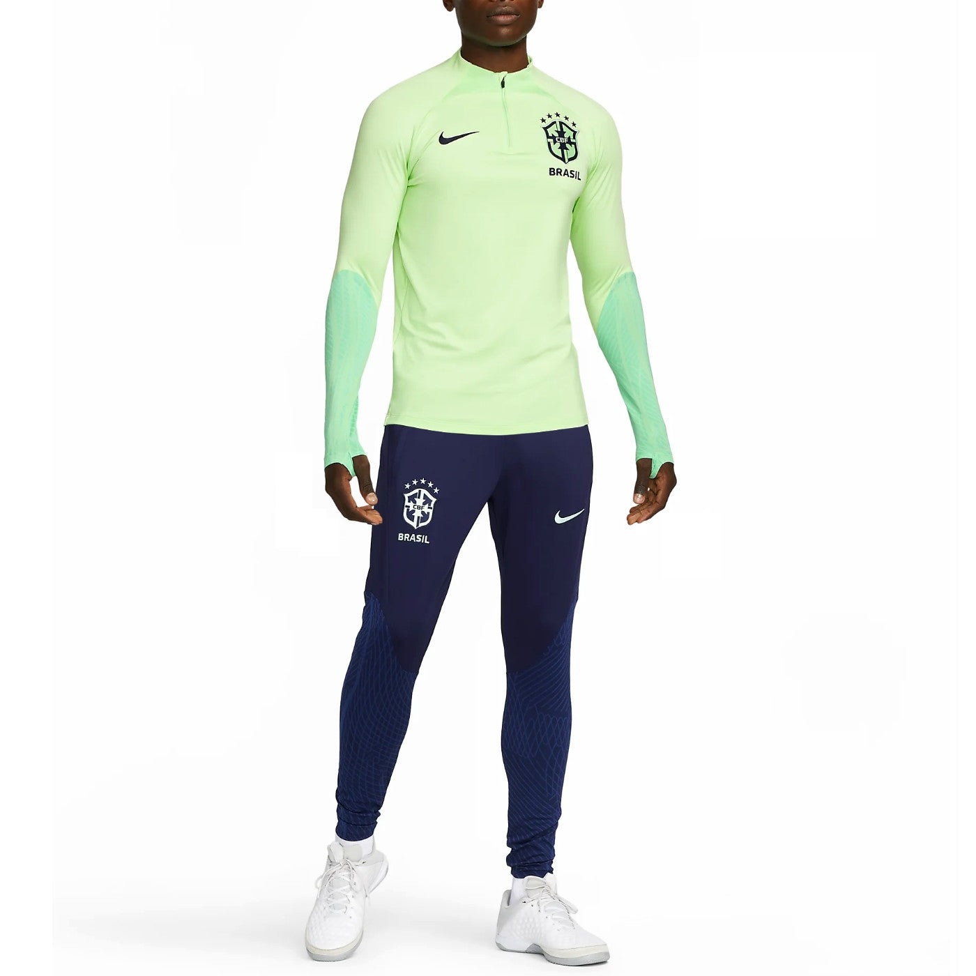 Brazil training technical Soccer tracksuit 2022/23 - Nike ...