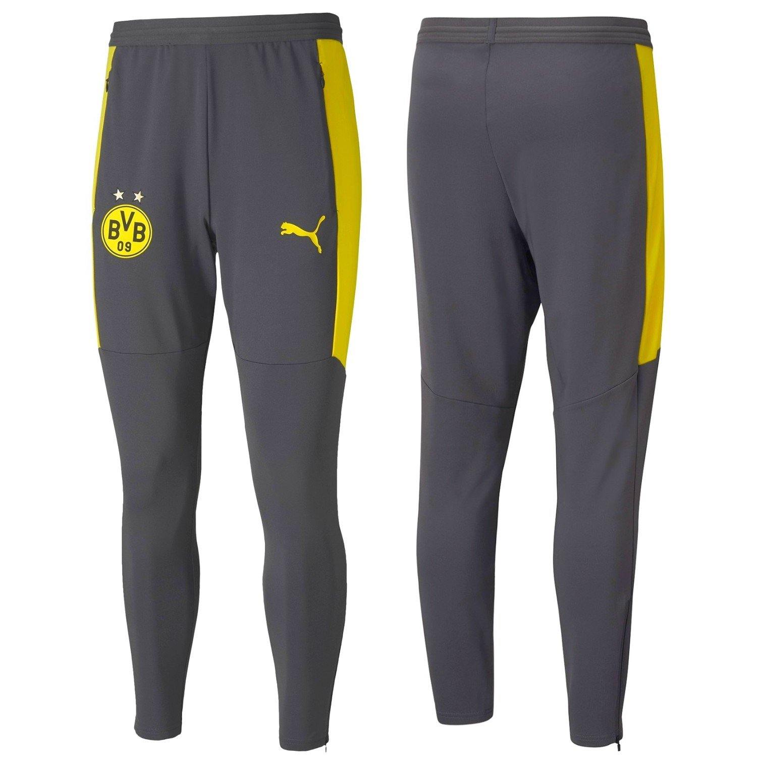 BVB Borussia Dortmund grey training technical tracksuit 2020/21 - Puma ...