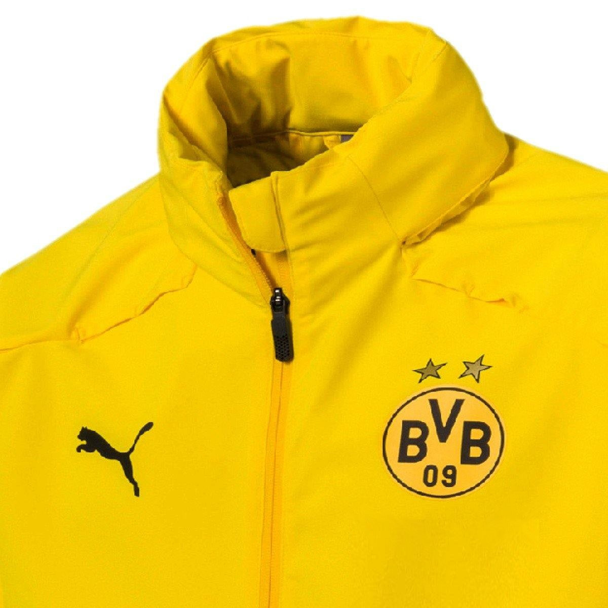 BVB Borussia Dortmund soccer training rain jacket 2019 - Puma ...