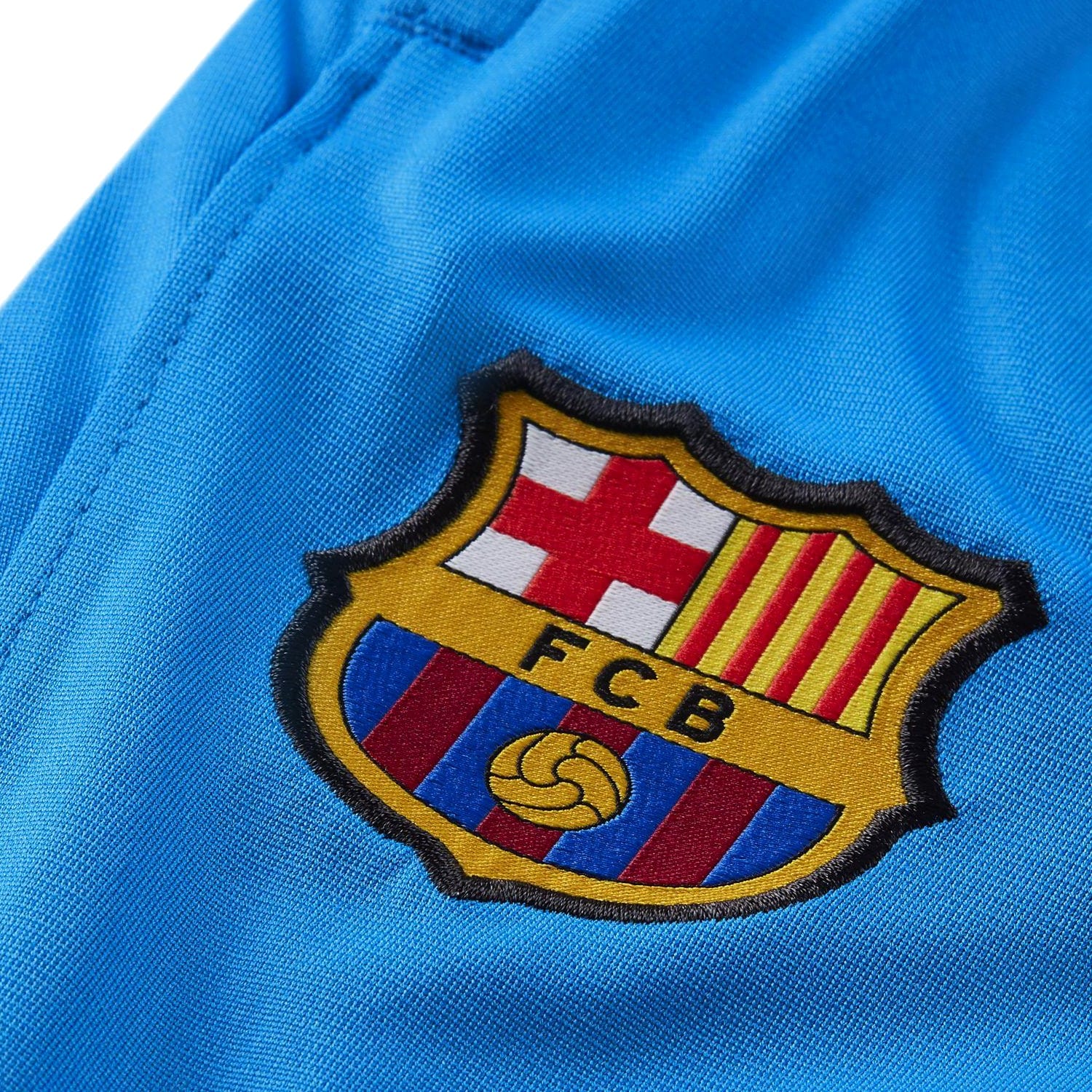 FC Barcelona blue hooded presentation tracksuit 2021/22 - Nike ...