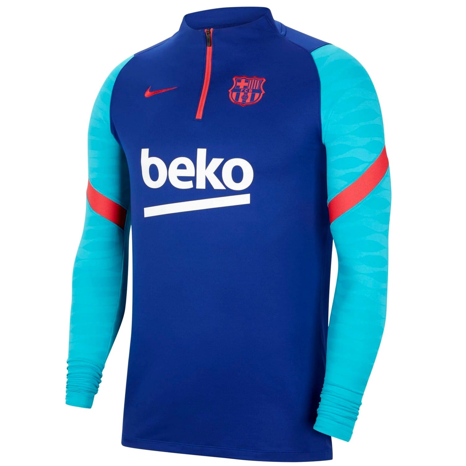 FC Barcelona training technical Soccer tracksuit 2021 - Nike ...