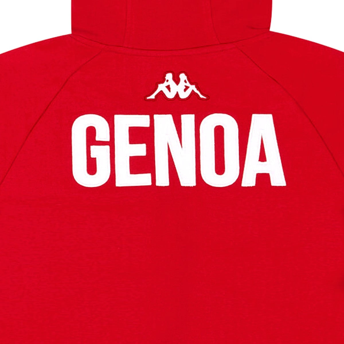 Genoa CFC Soccer training presentation hooded jacket 2021 - Kappa ...