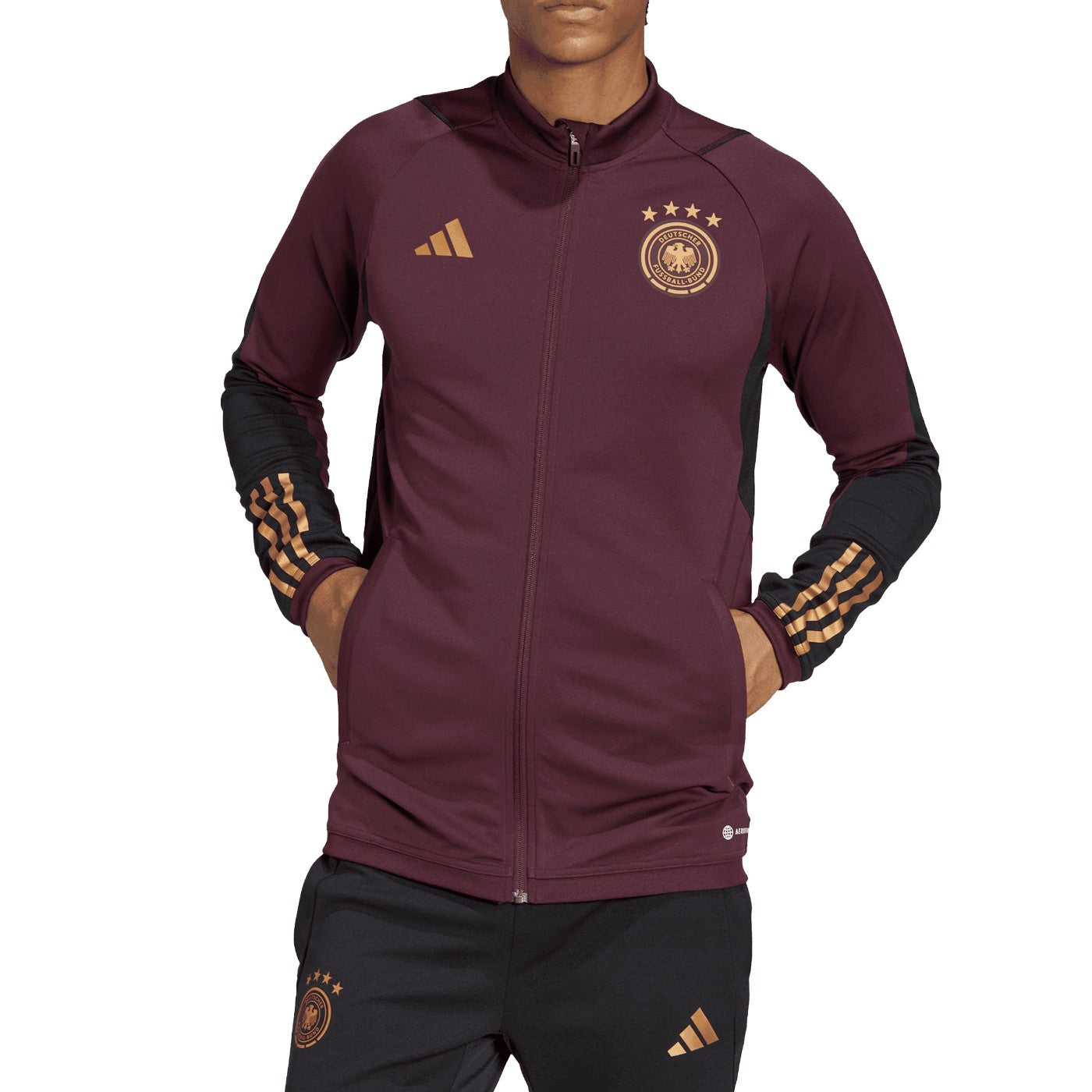 Germany training bench Soccer tracksuit 2022/23 - Adidas ...