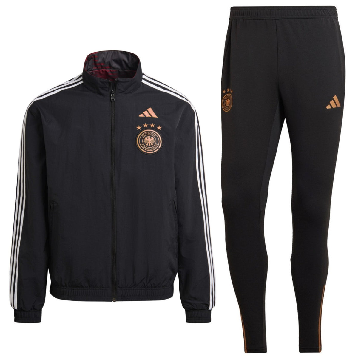 Germany pre-match presentation Soccer tracksuit 2022/23 - Adidas ...
