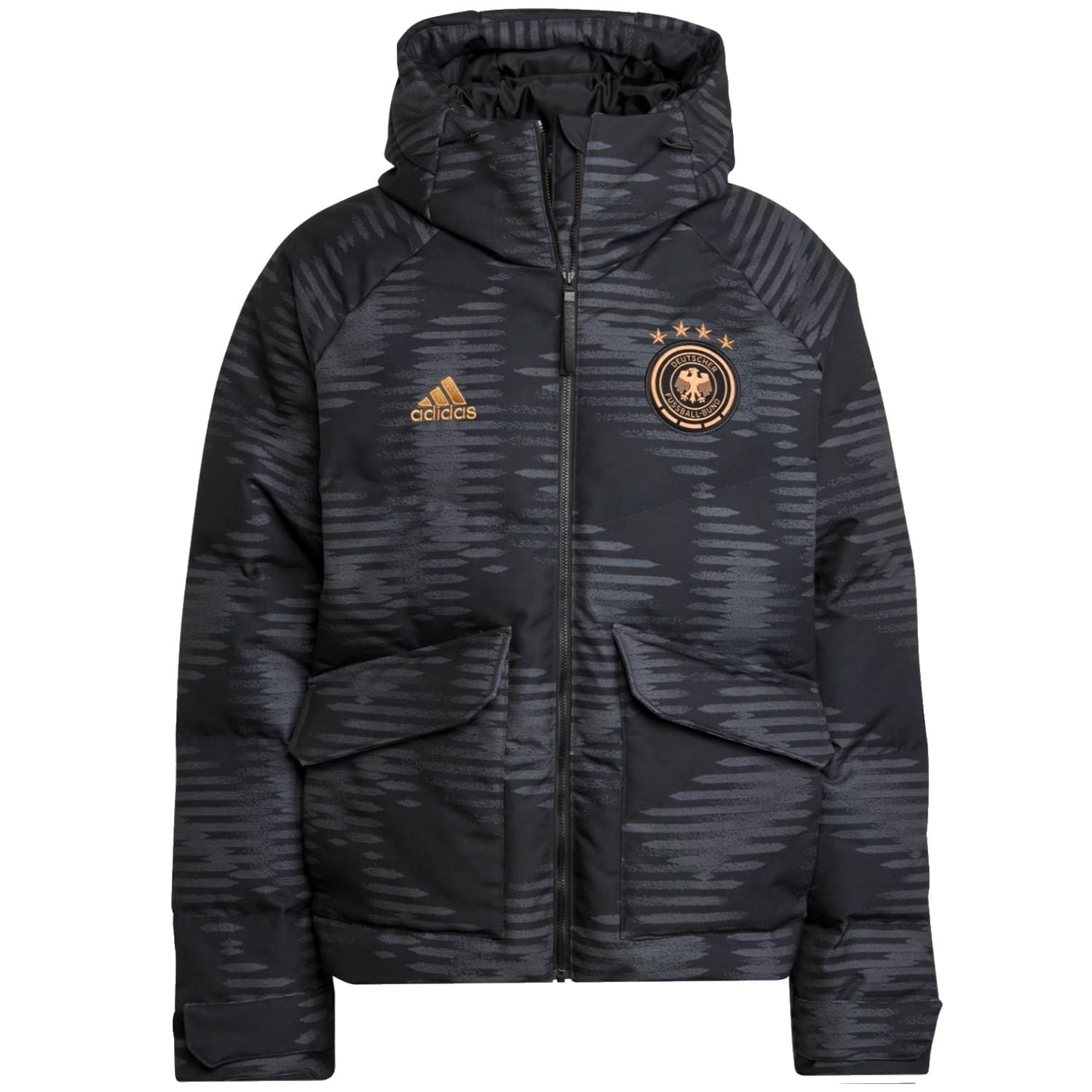 Germany casual padded bomber jacket 2022/23 - Adidas – SoccerTracksuits.com