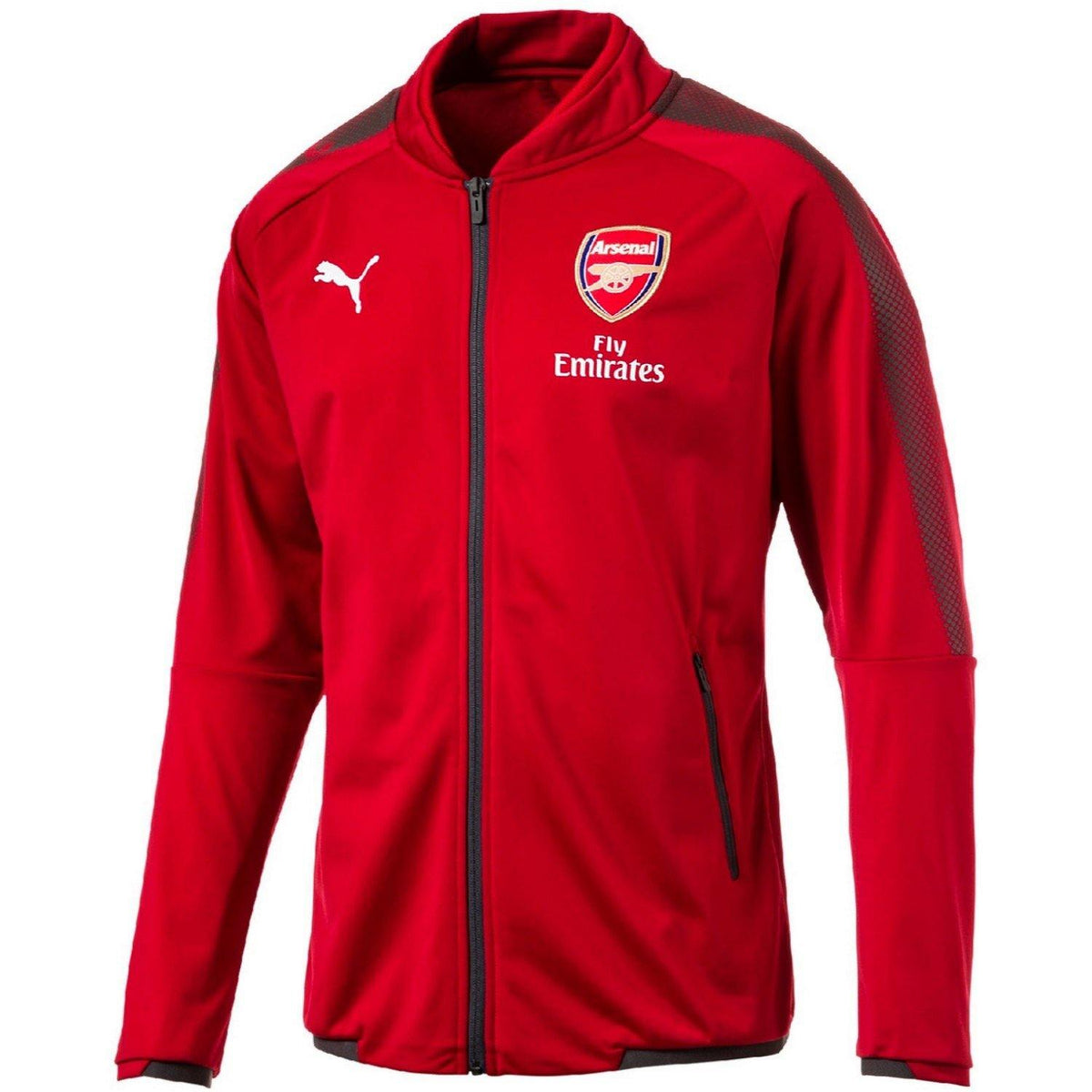 Arsenal training presentation soccer jacket 2017/18 red - Puma ...