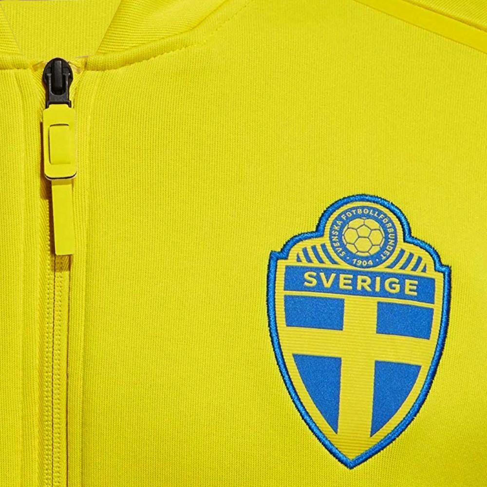 Sweden soccer Anthem presentation jacket 2018/19 - Adidas ...
