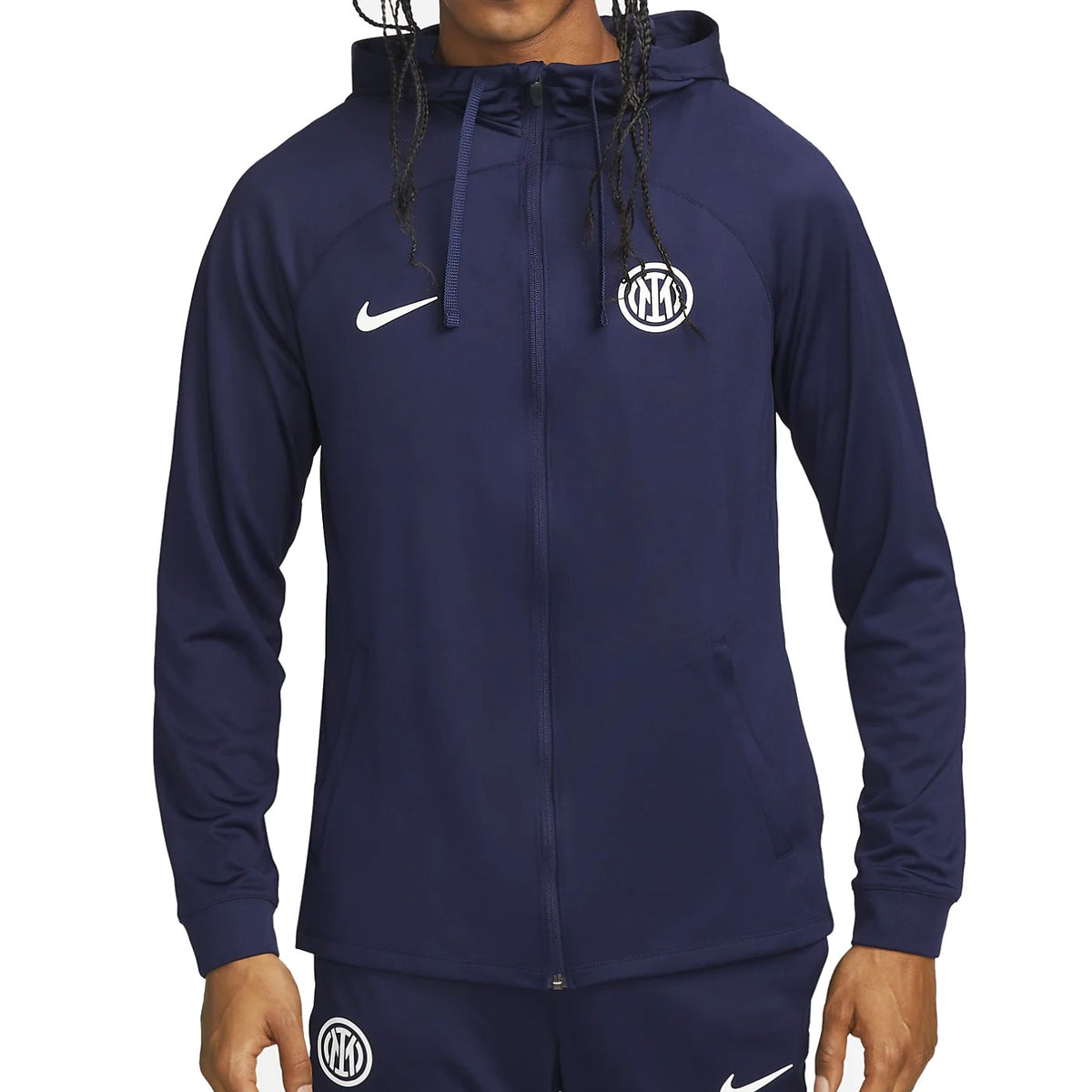 Inter Milan hooded training presentation tracksuit 2022/23 - Nike ...