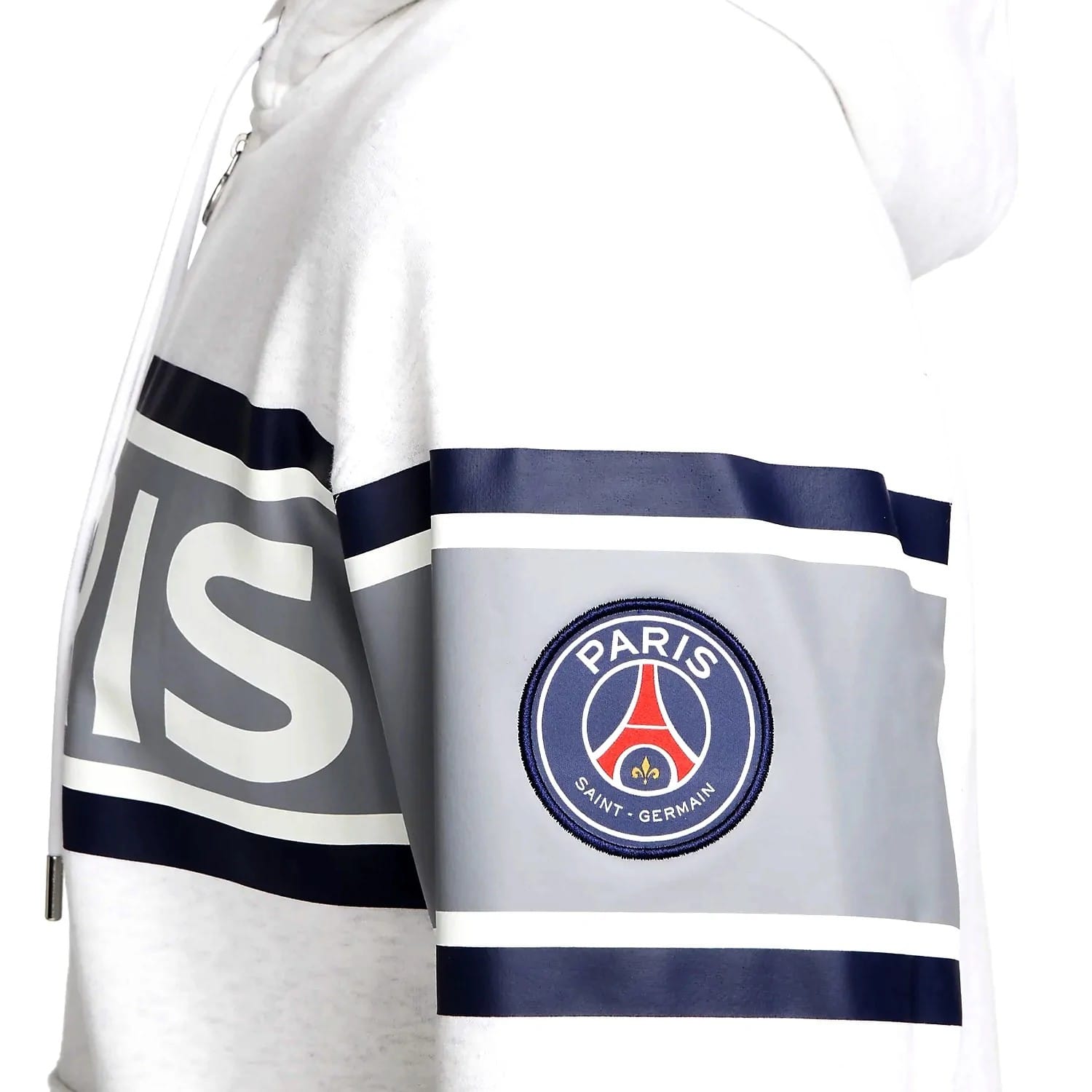 Jordan x PSG white Casual Fleece presentation jacket 2021/22 - Jordan ...