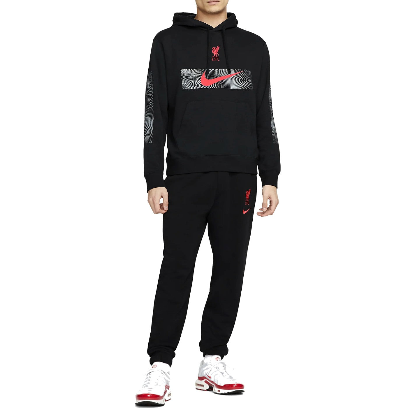 Liverpool FC black Casual fleece tracksuit 2022/23 - Nike ...