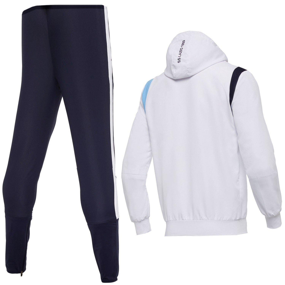 SS Lazio training presentation Soccer tracksuit 2020/21 - Macron ...