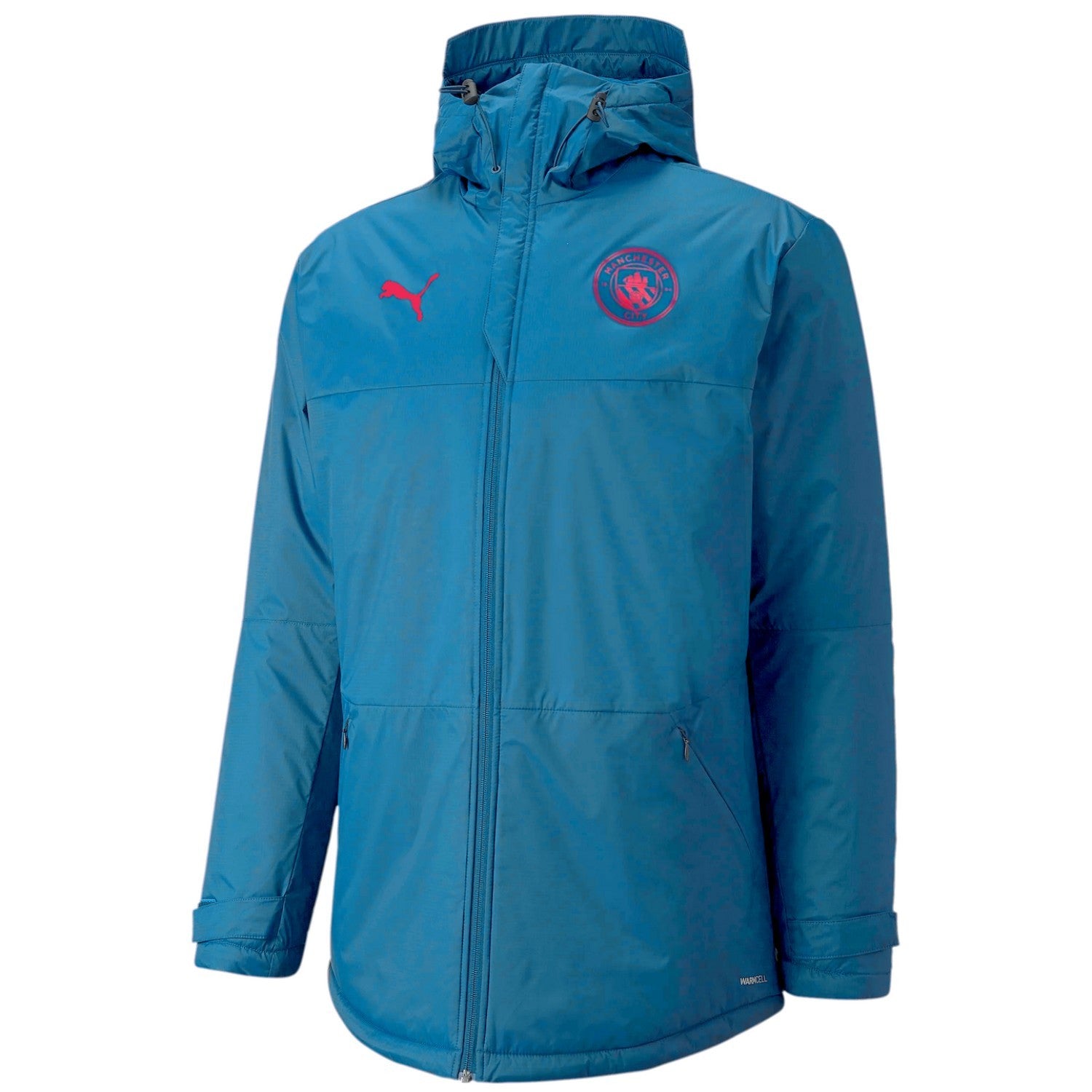 Manchester City UCL soccer bench padded jacket 2021/22 - Puma ...