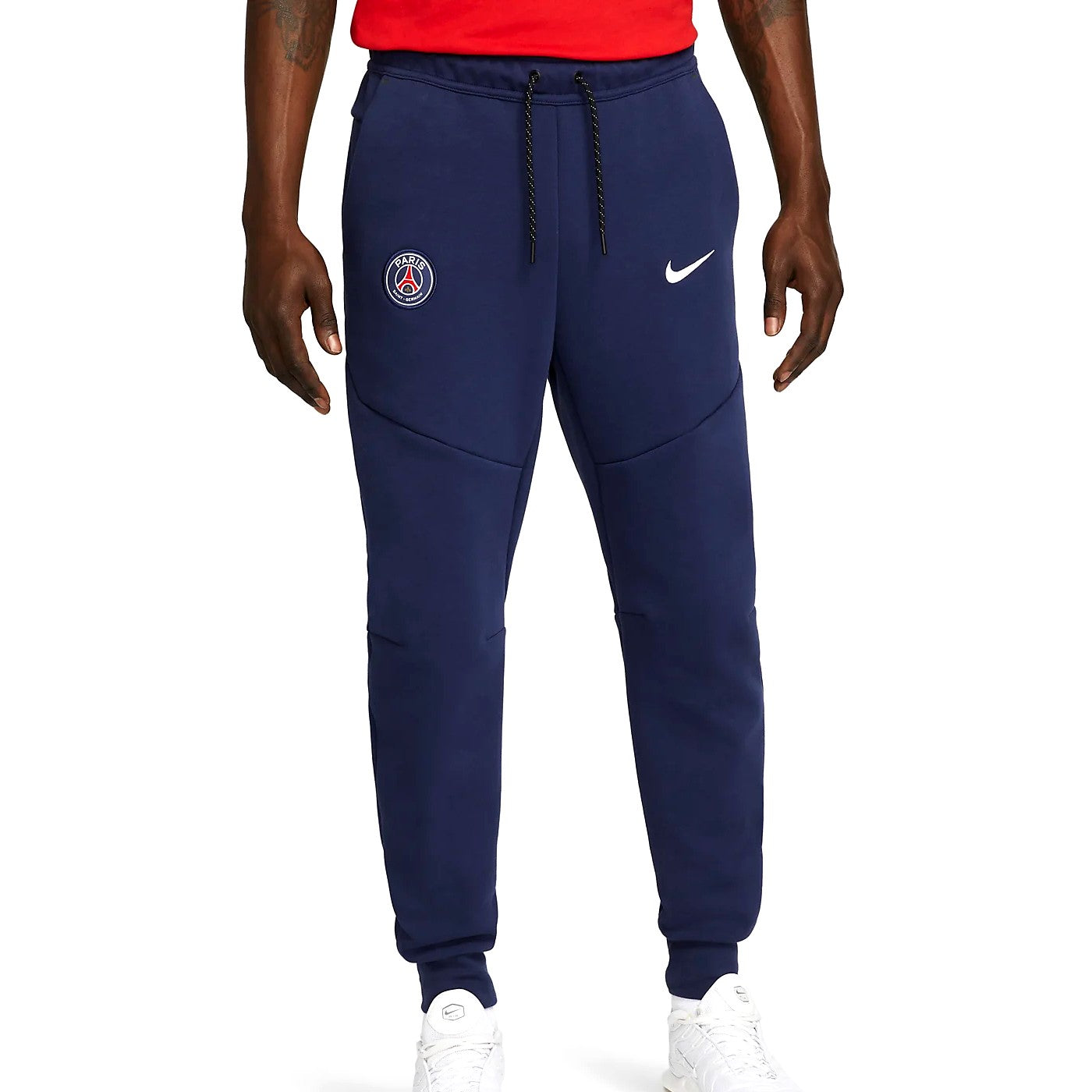 PSG Tech Fleece navy presentation Soccer tracksuit 2022/23 - Nike ...