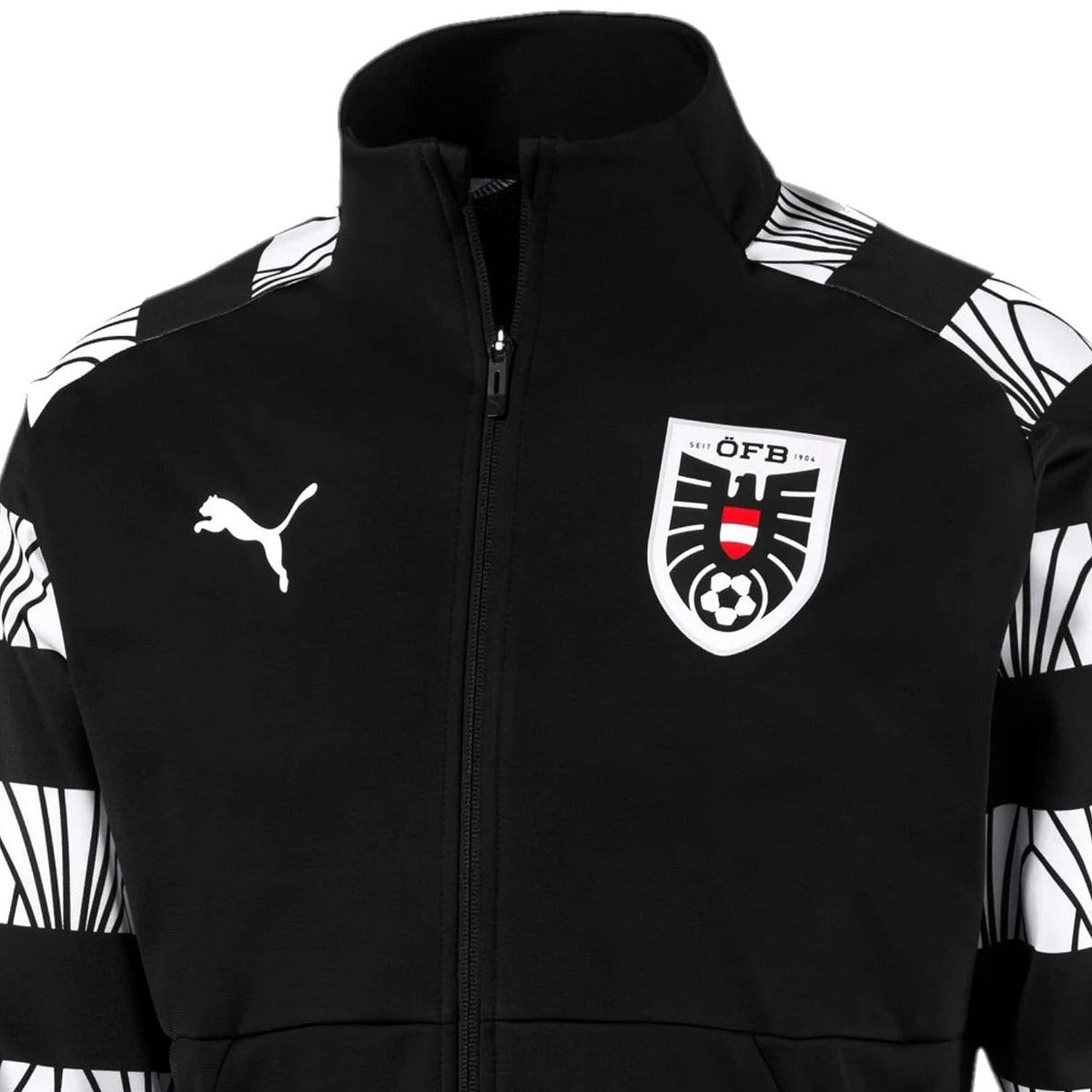 Austria pre-match Soccer presentation jacket 2020/21 - Puma ...