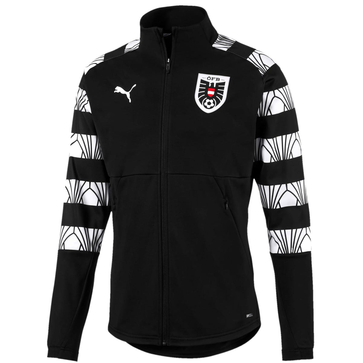 Austria pre-match Soccer presentation jacket 2020/21 - Puma ...