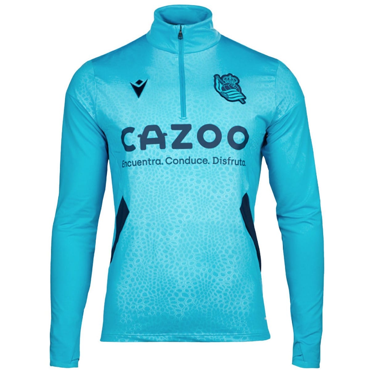 Real Sociedad soccer technical training tracksuit 2022/23 - Macron ...