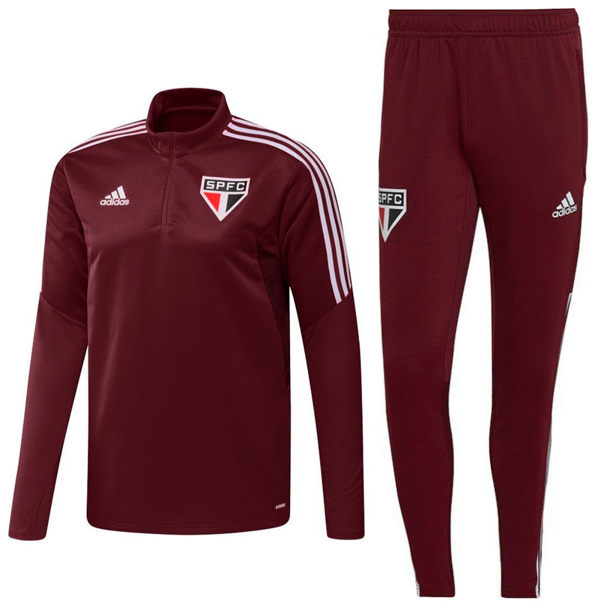 Sao Paulo training technical Soccer tracksuit 2021/22 - Adidas ...