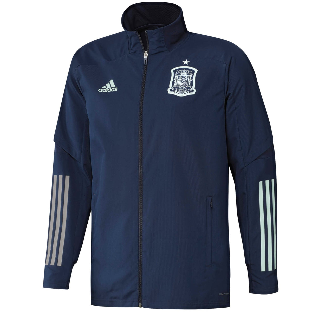 Spain navy presentation Soccer tracksuit 2020/21 - Adidas ...