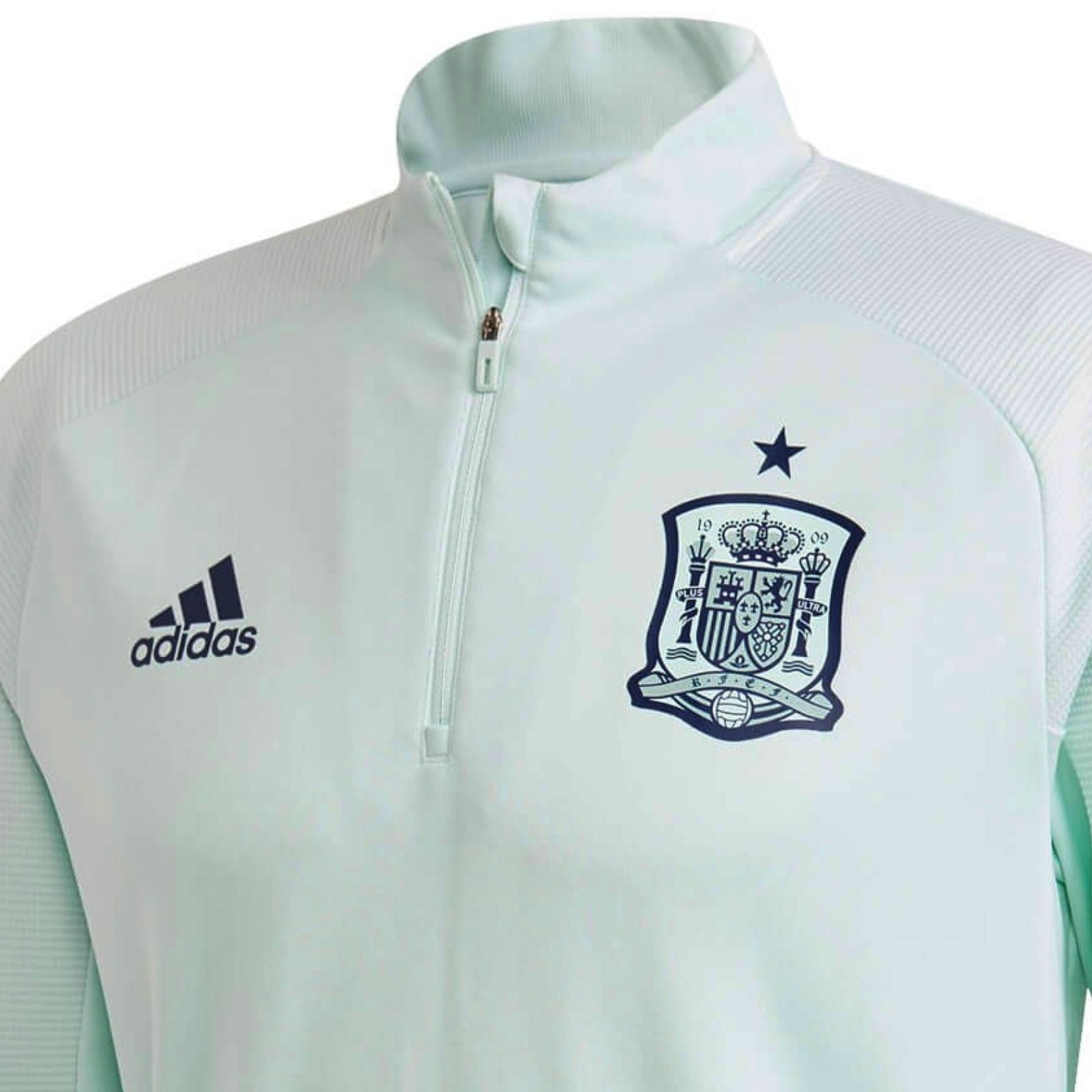 Spain training technical Soccer tracksuit 2020/21 water green - Adidas ...
