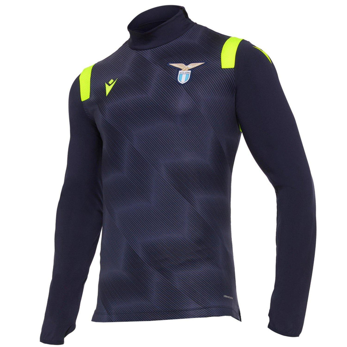 SS Lazio navy training technical Soccer tracksuit 2020/21 - Macron ...