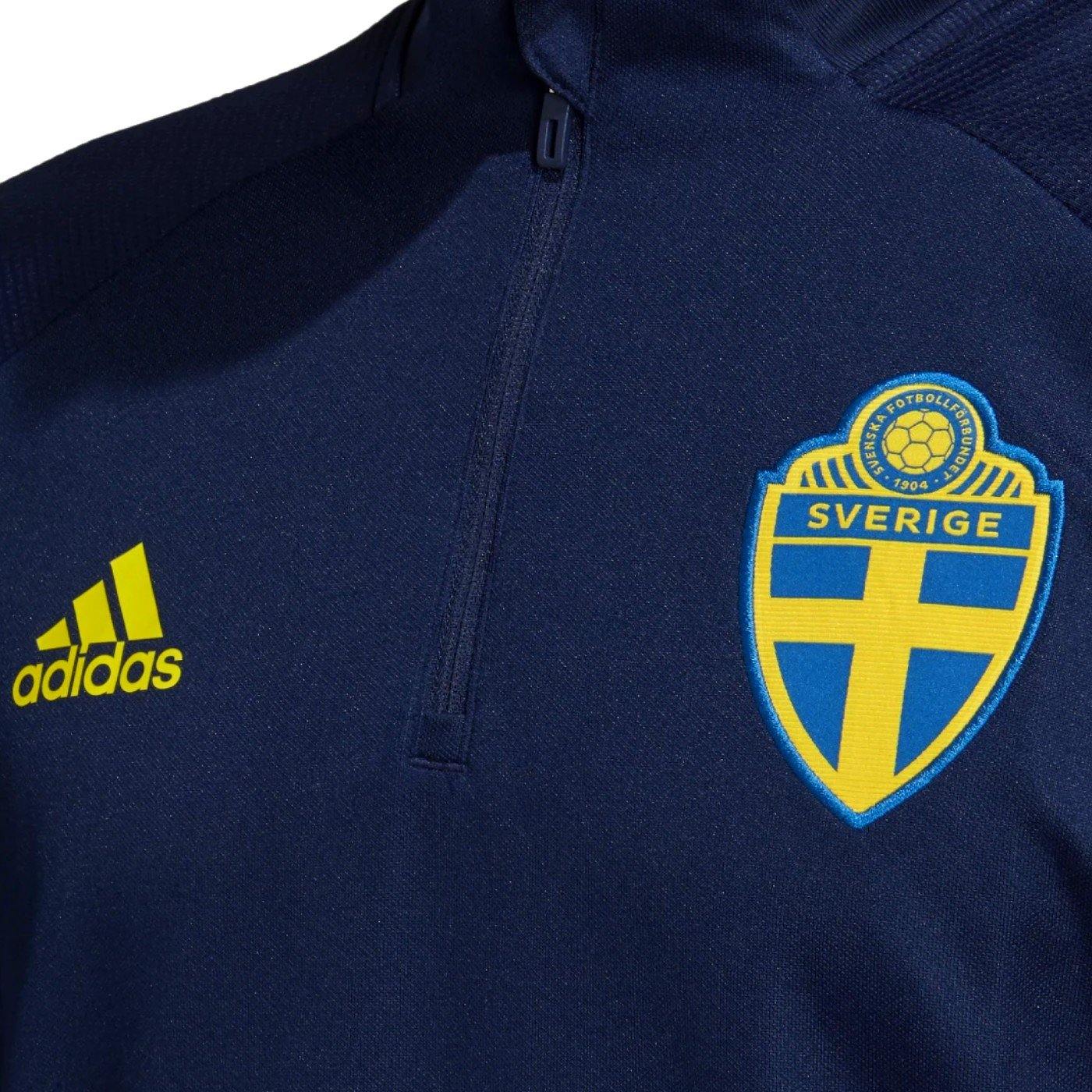 Sweden soccer team training technical tracksuit 2020/21 - Adidas ...