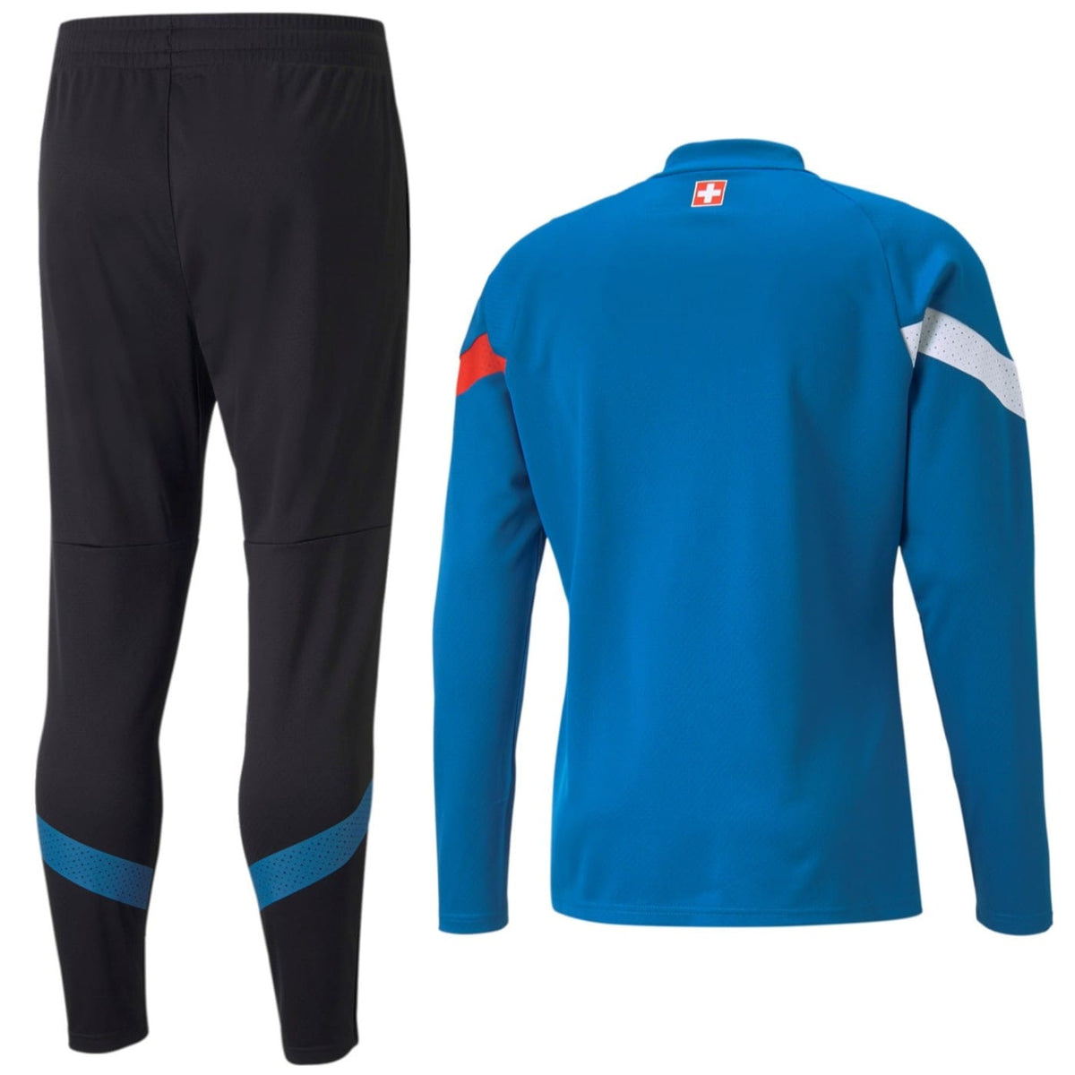 Switzerland blue/black training technical tracksuit 2022/23 - Puma ...