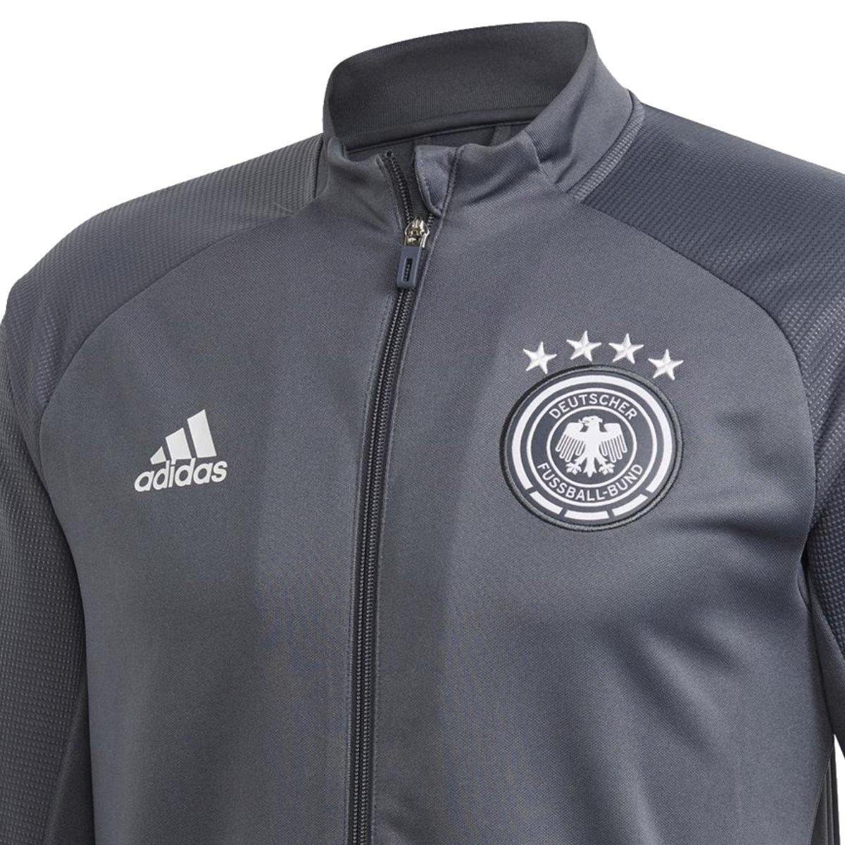 Germany national team grey training Soccer tracksuit 2020/21 - Adidas ...