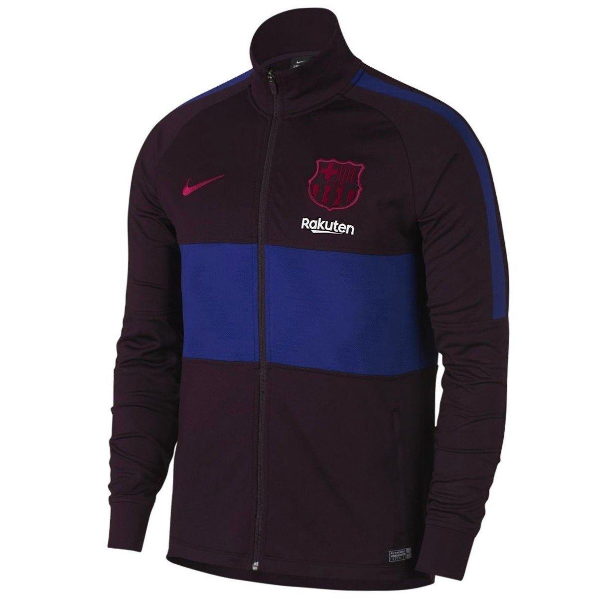 FC Barcelona training presentation Soccer tracksuit 2019/2020 - Nike ...