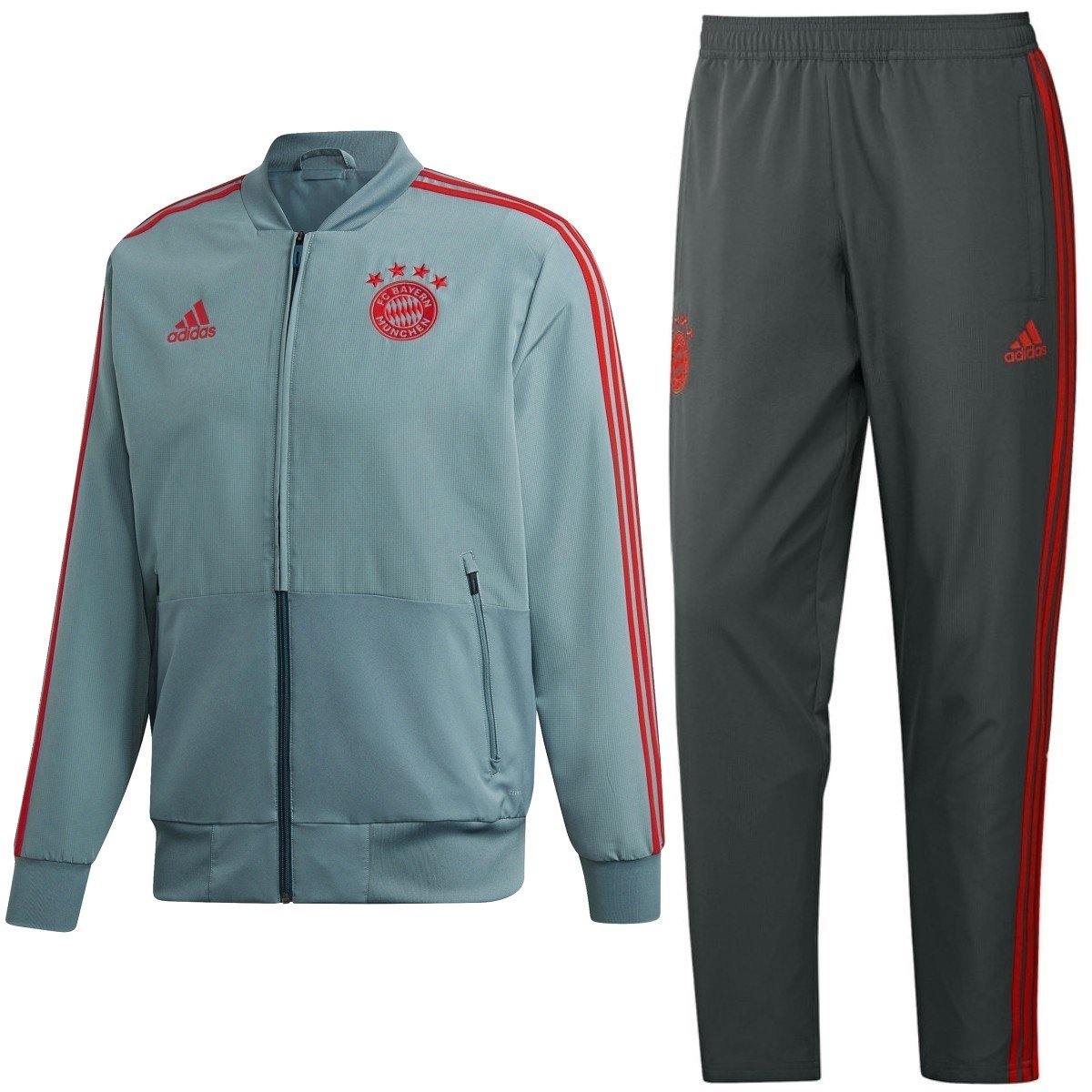 Bayern Munich training presentation Soccer tracksuit 2019 - Adidas ...